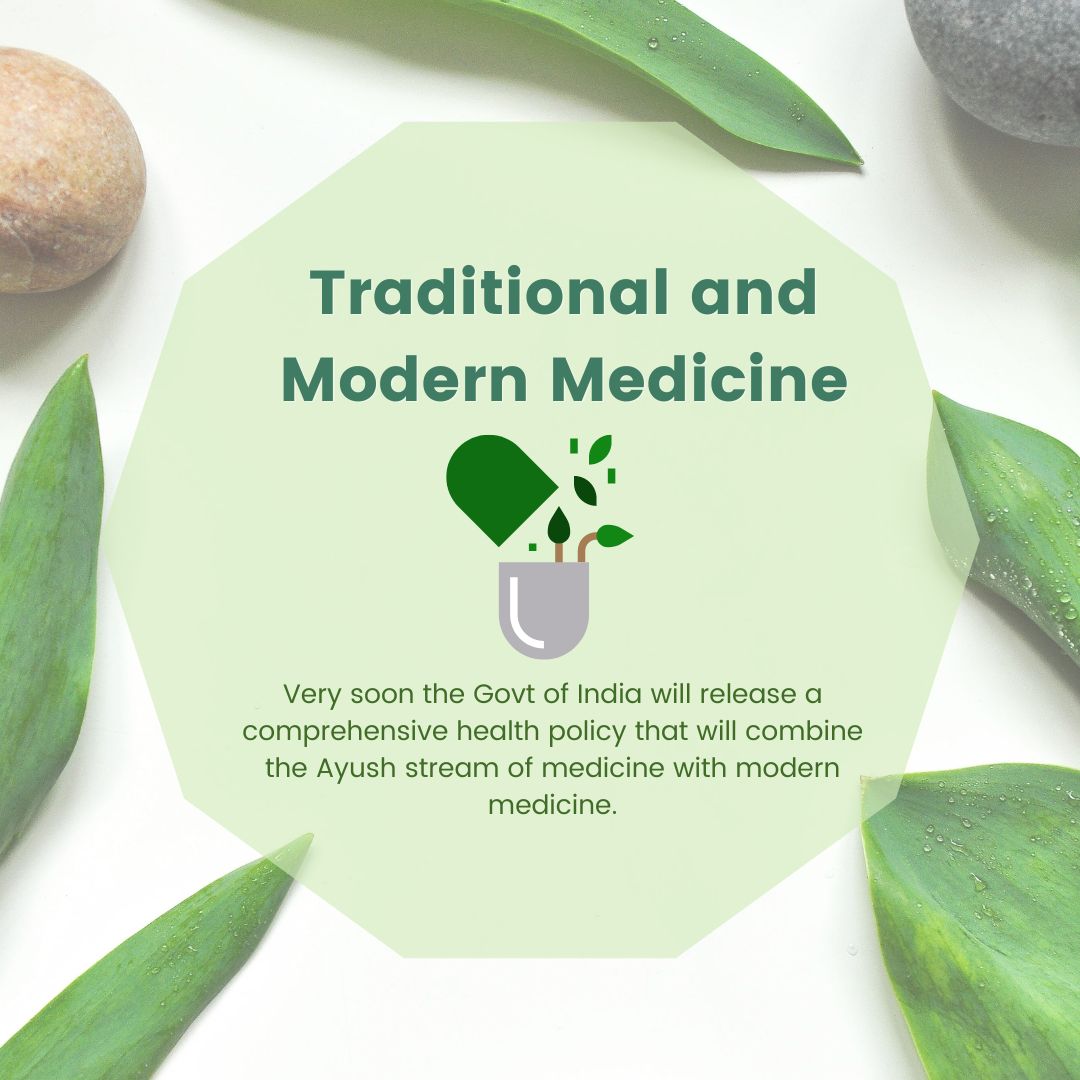 Health policy soon with mix of Ayush, modern medicine - Pyramed